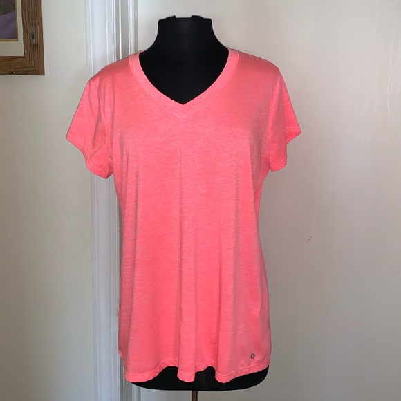 Xersion | Tops | Neon Pink Xersion Top | Poshmark